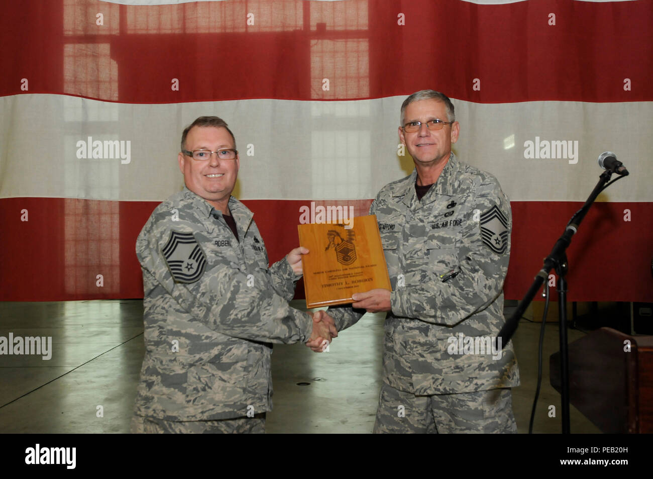 U.S. Air Force Chief Master Sgt. Timothy Roberts, 145th Maintenance ...