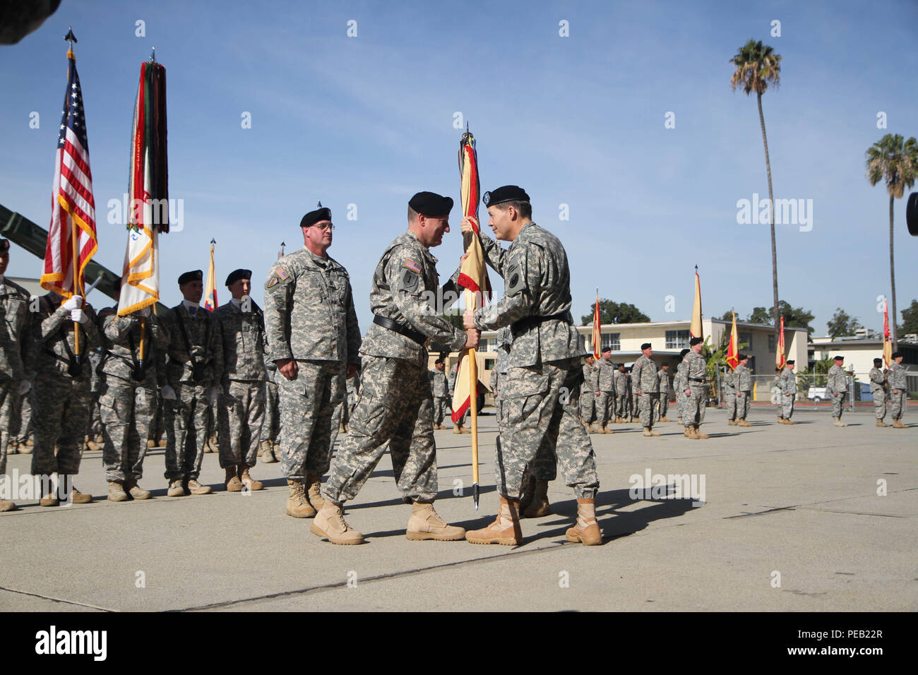 The Commander of the Army Reserve, Lt. Gen. Jeffrey Talley (right ...