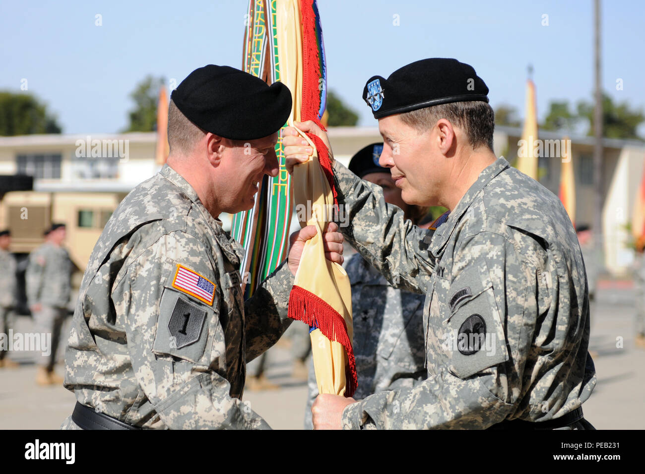 The Commander of the Army Reserve, Lt. Gen. Jeffrey Talley (right ...