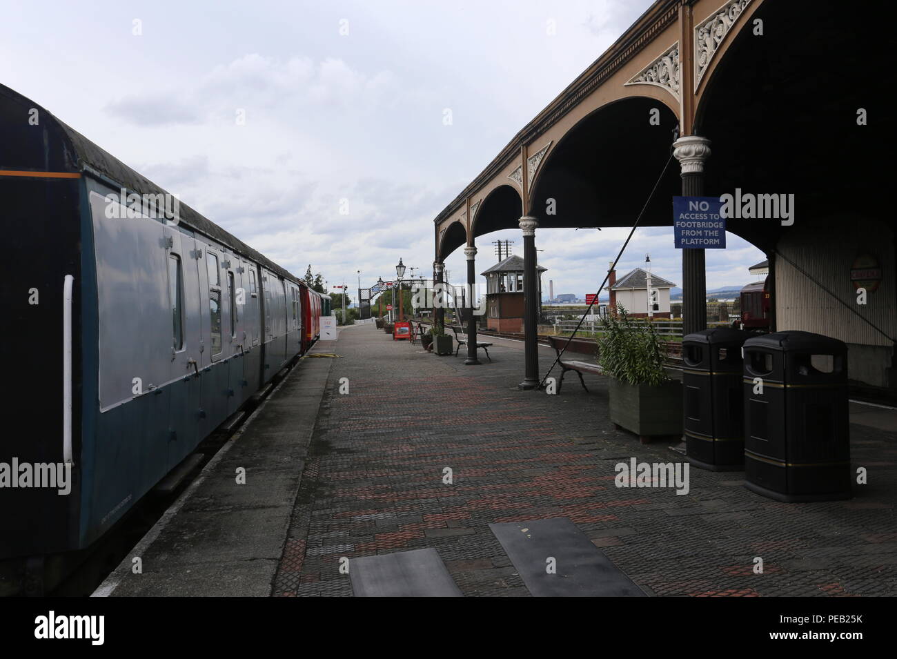 Bo'ness Railway Station Scotland August 2018 Stock Photo - Alamy