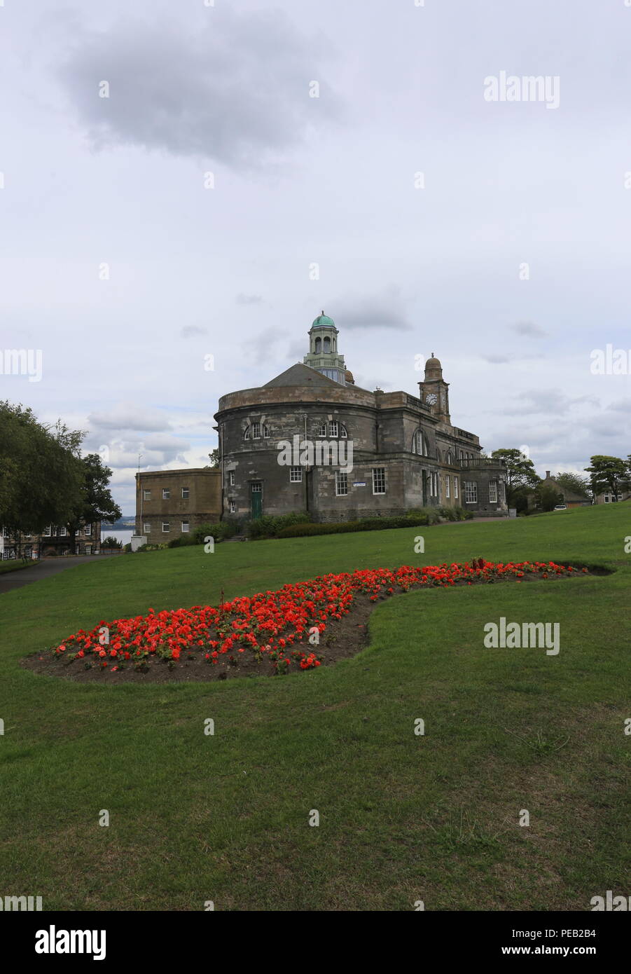 Exterior of Bo'ness town hall Bo'ness Scotland August 2018 Stock Photo ...