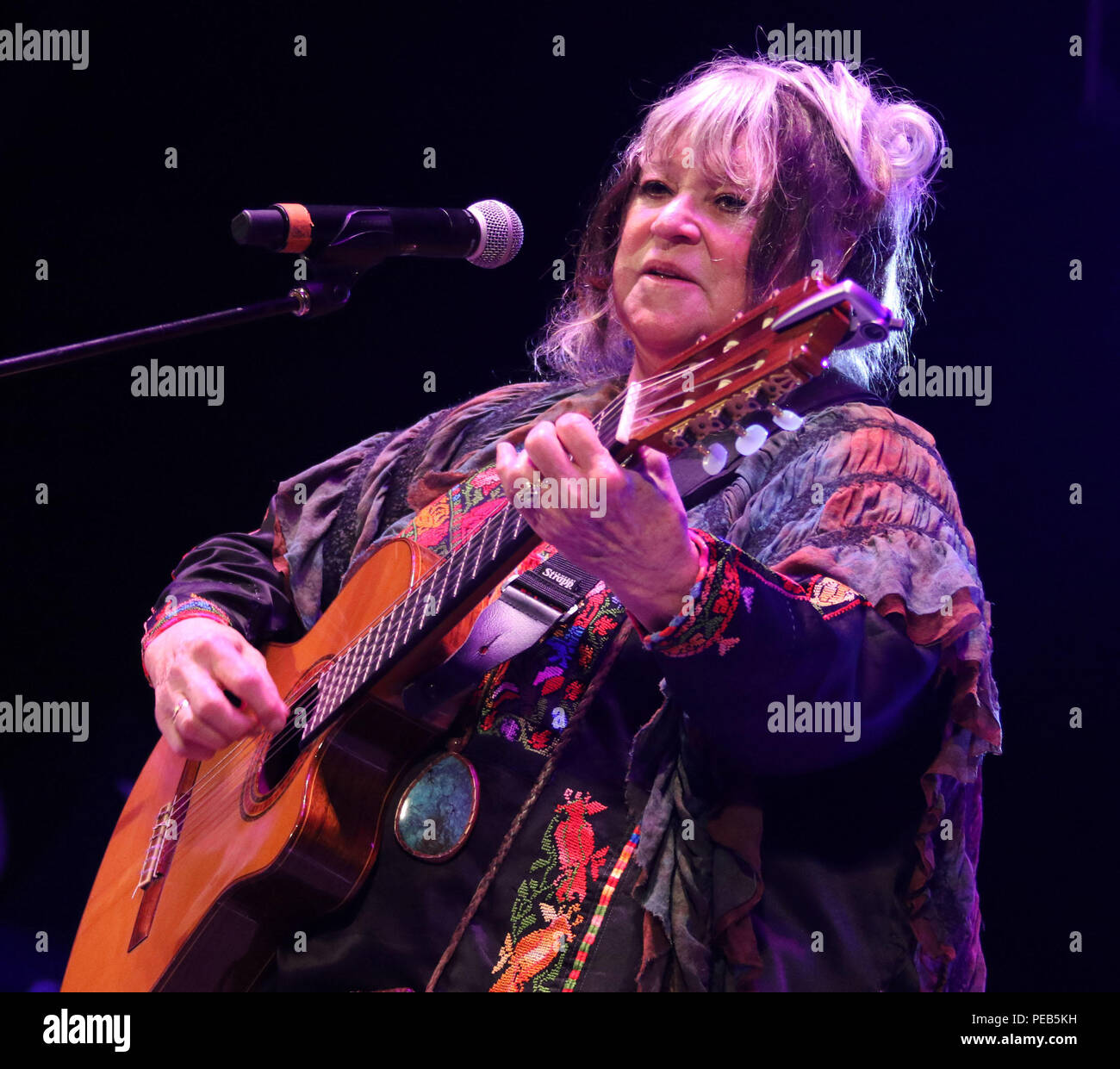 New York City, New York, USA. 12th Aug, 2018. Musician/singer MELANIE ...