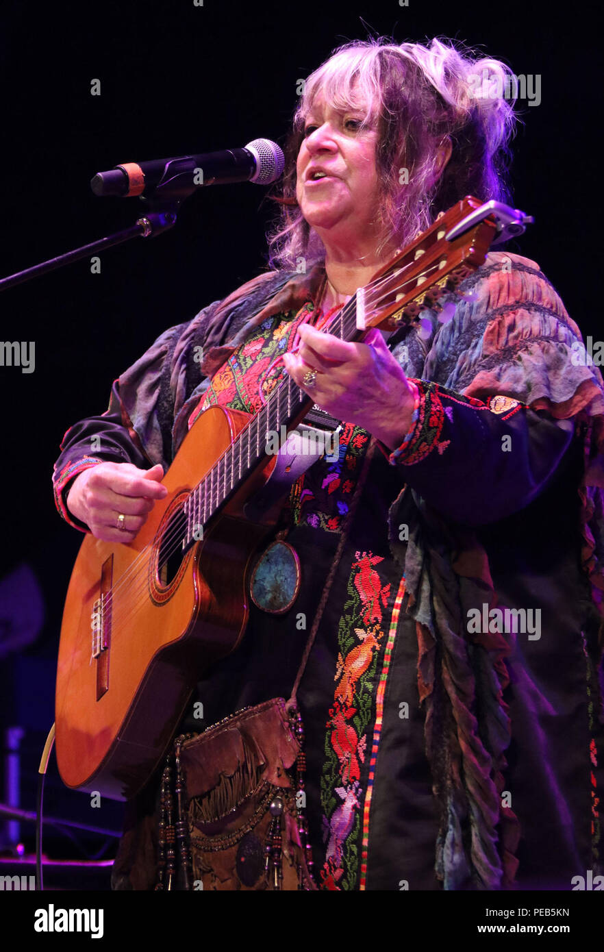 New York City, New York, USA. 12th Aug, 2018. Musician/singer MELANIE ...