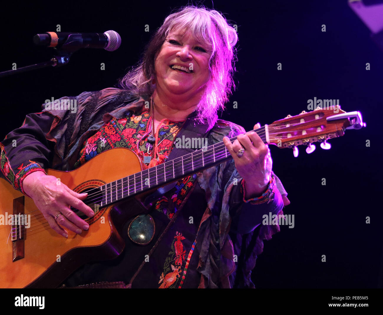 New York City, New York, USA. 12th Aug, 2018. Musician/singer MELANIE ...