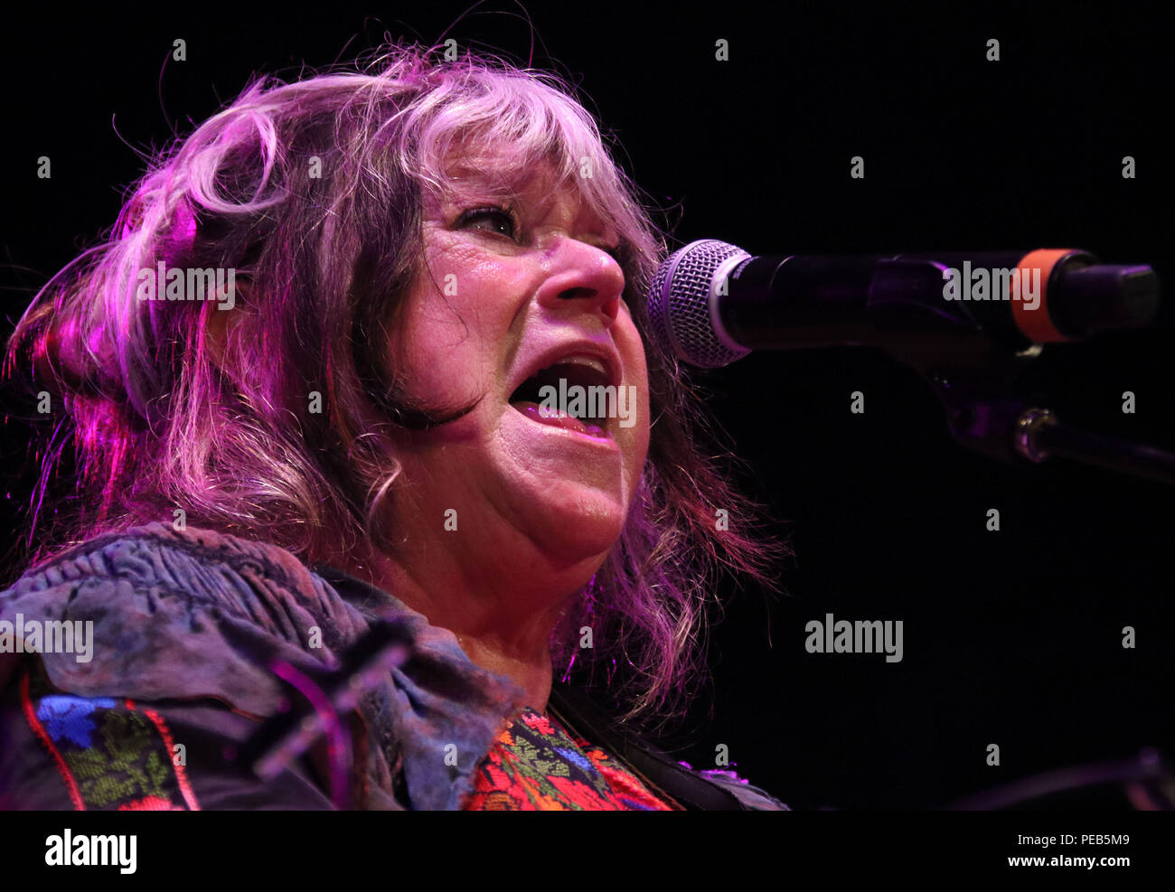 New York City, New York, USA. 12th Aug, 2018. Musician/singer MELANIE ...