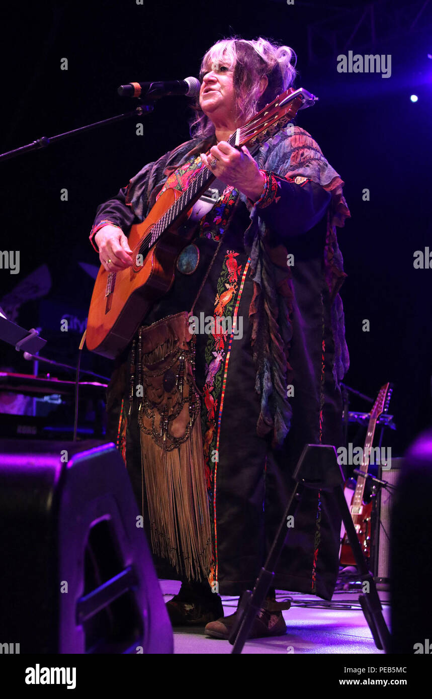 New York City, New York, USA. 12th Aug, 2018. Musician/singer MELANIE ...