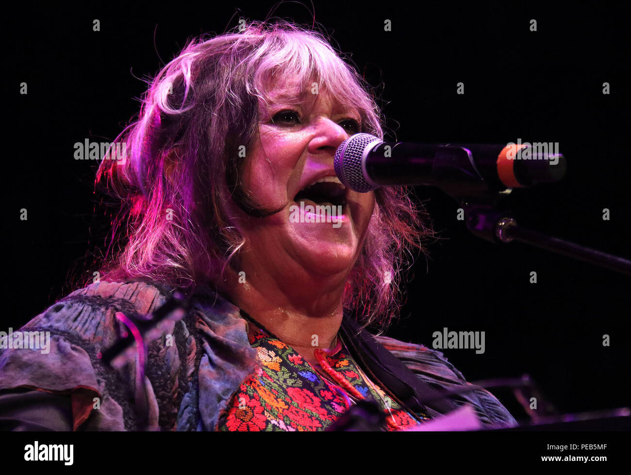 New York City, New York, USA. 12th Aug, 2018. Musician/singer MELANIE ...