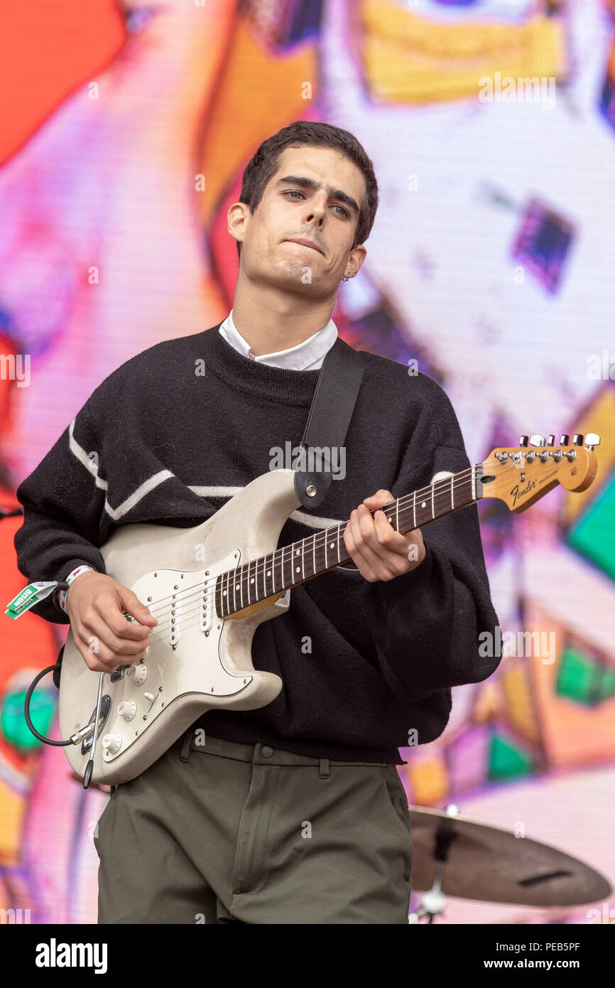 San Francisco, California, USA. 12th Aug, 2018. FELIPE MALDONADO of ...