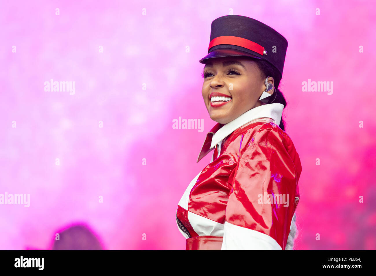 San Francisco, California, USA. 12th Aug, 2018. JANELLE MONAE during ...