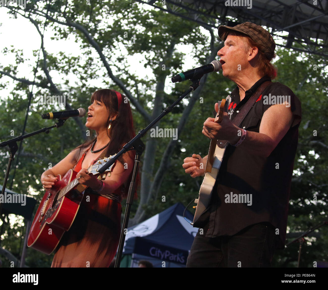 New York City, New York, USA. 12th Aug, 2018. Musician/singers MAURA ...