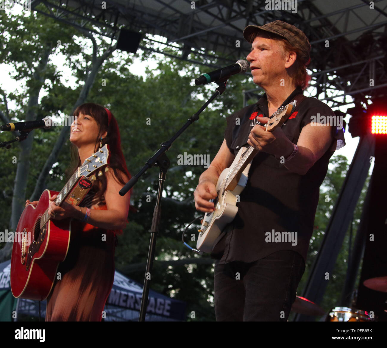 New York City, New York, USA. 12th Aug, 2018. Musician/singers MAURA ...