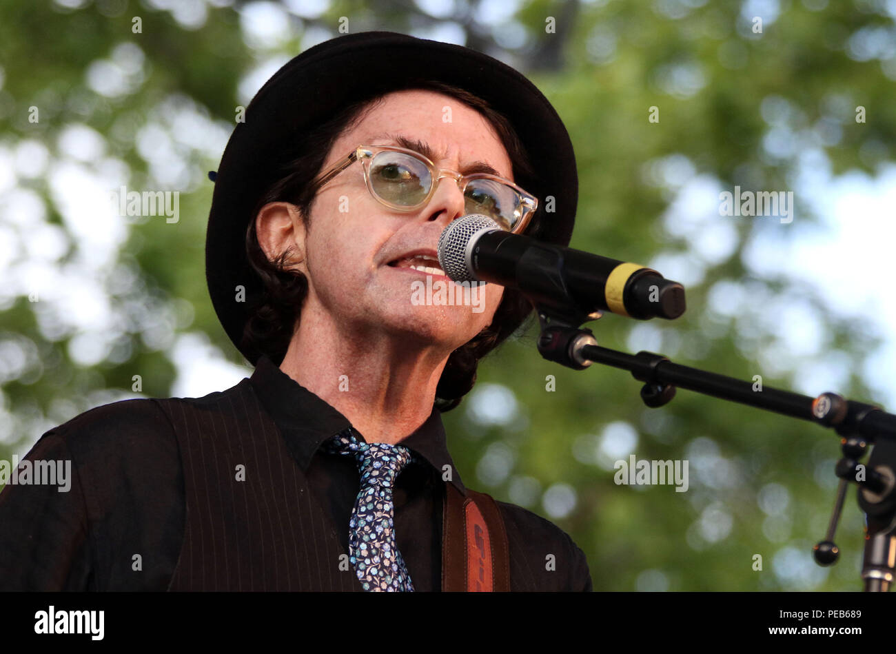 New York City, New York, USA. 12th Aug, 2018. Musician/singer RICHARD ...