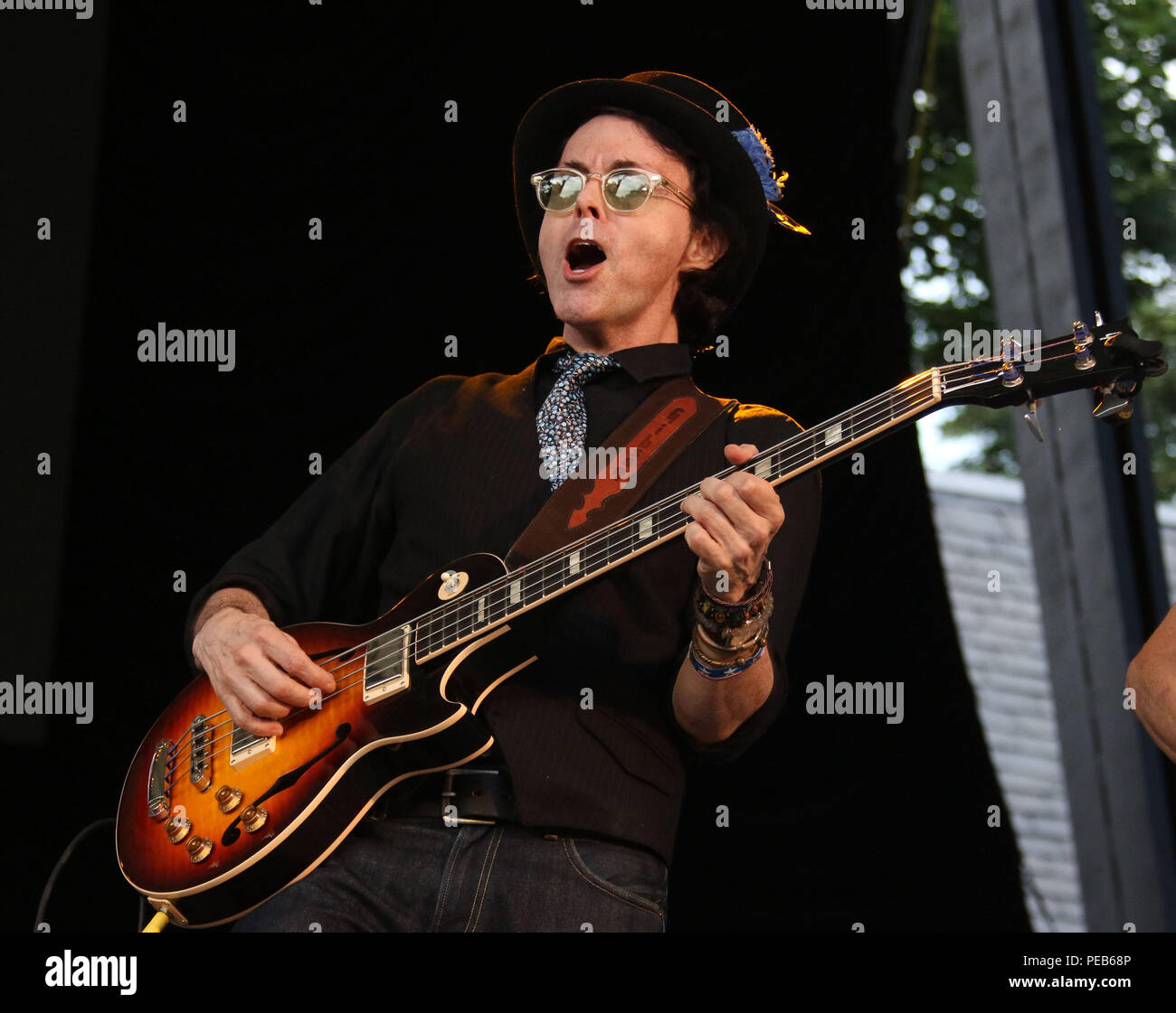 New York City, New York, USA. 12th Aug, 2018. Musician/singer RICHARD ...