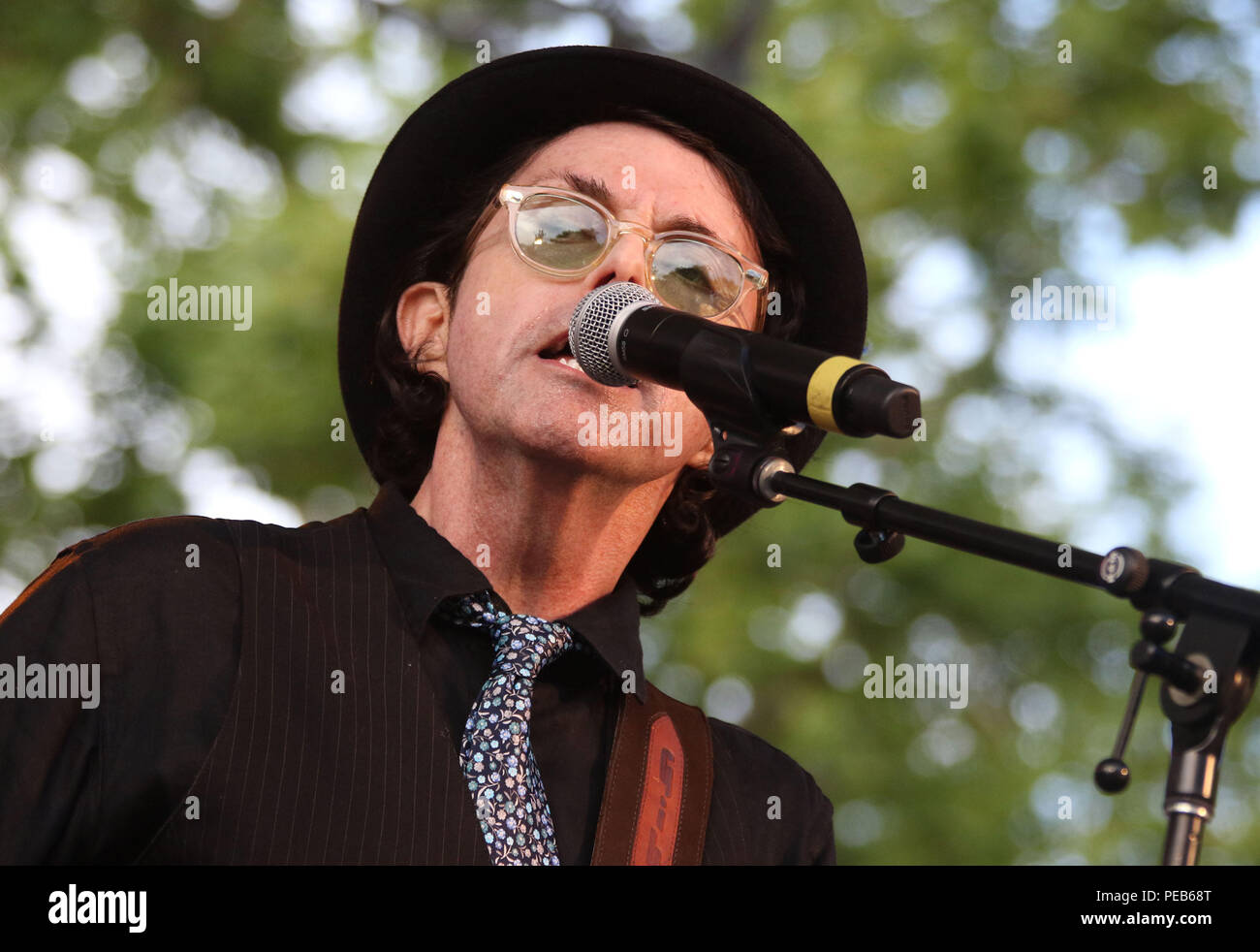 New York City, New York, USA. 12th Aug, 2018. Musician/singer RICHARD ...
