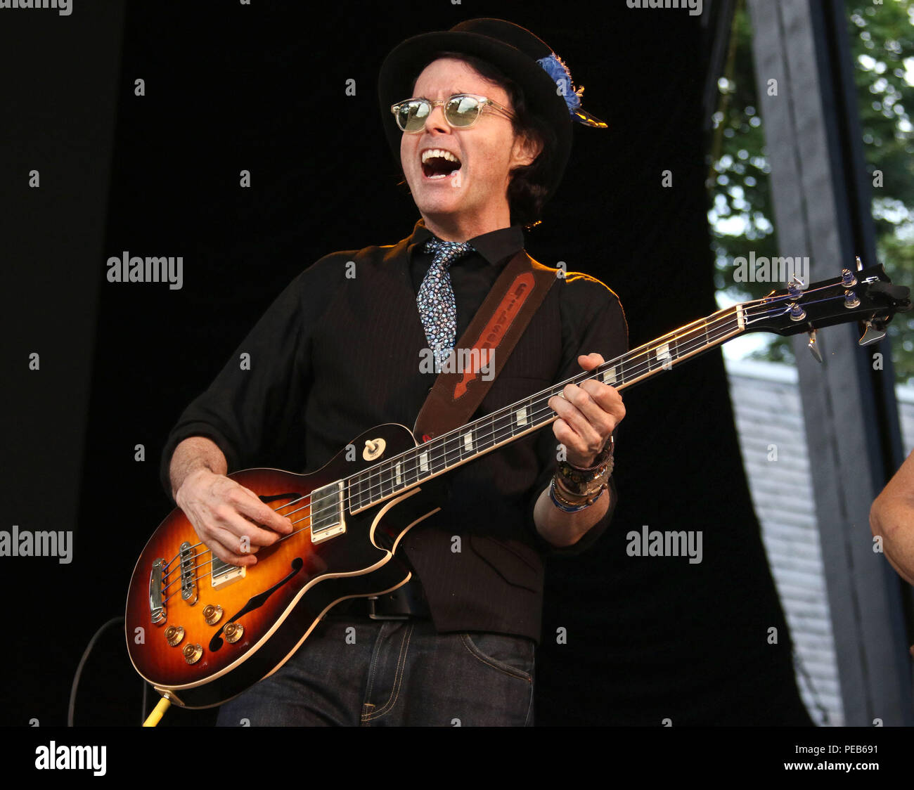 New York City, New York, USA. 12th Aug, 2018. Musician/singer RICHARD ...