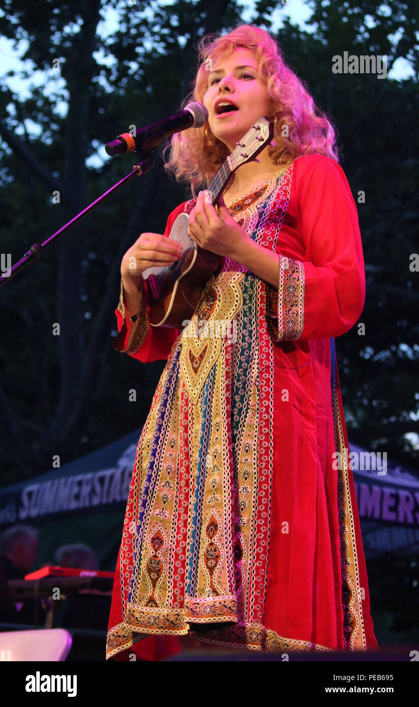 New York City, New York, USA. 12th Aug, 2018. Musician/singer NELLIE ...