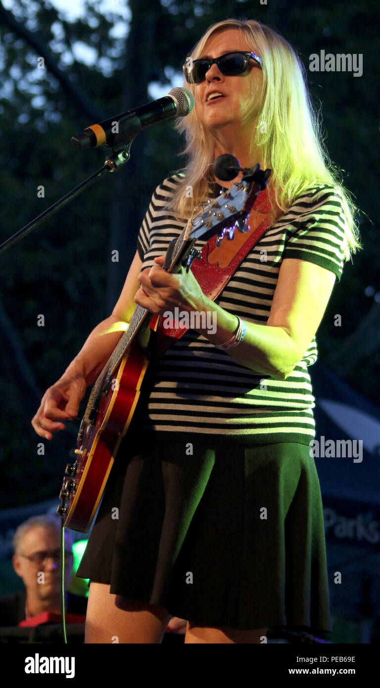 New York City, New York, USA. 12th Aug, 2018. Musician/singer CINDY LEE ...