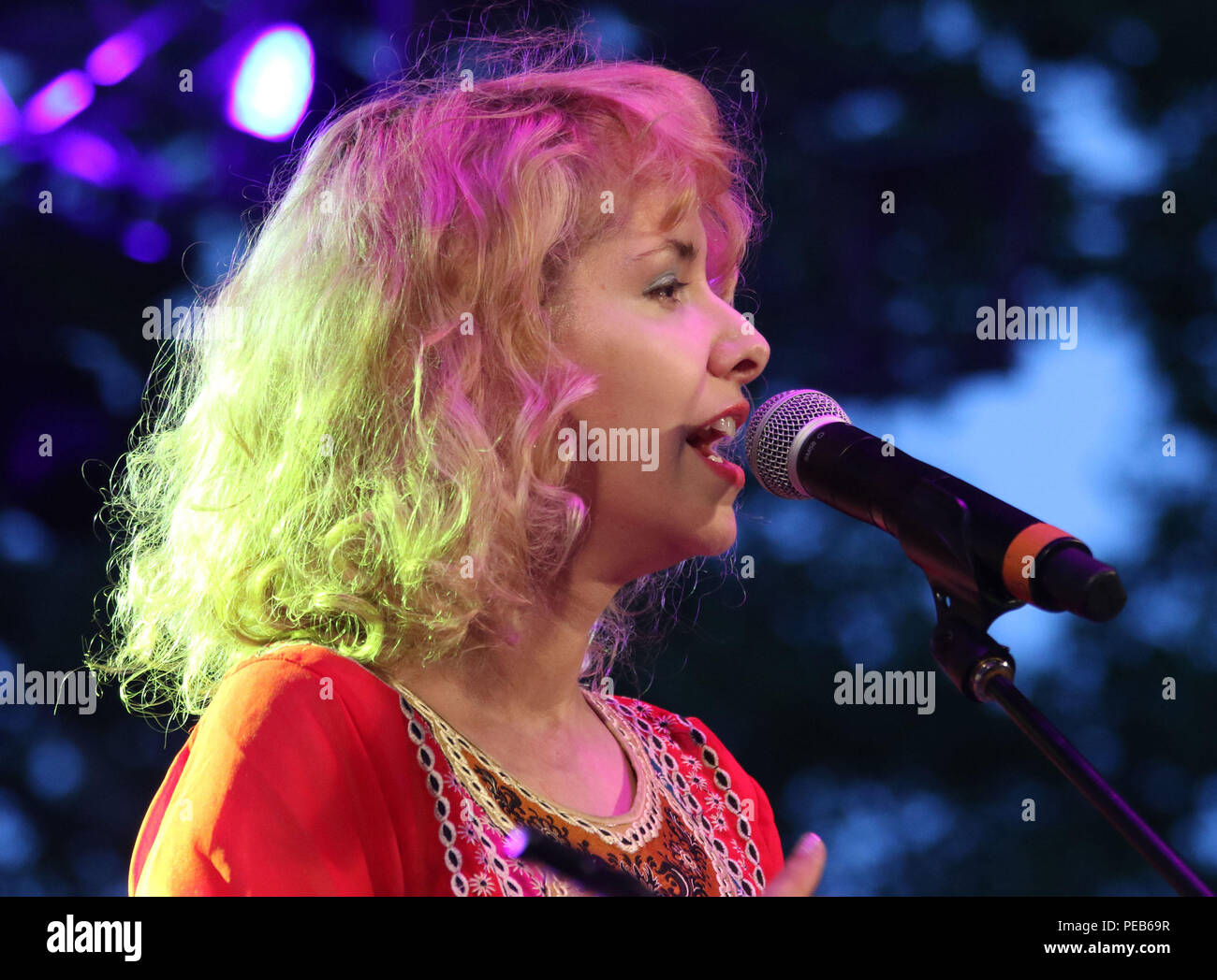 New York City, New York, USA. 12th Aug, 2018. Musician/singer NELLIE ...