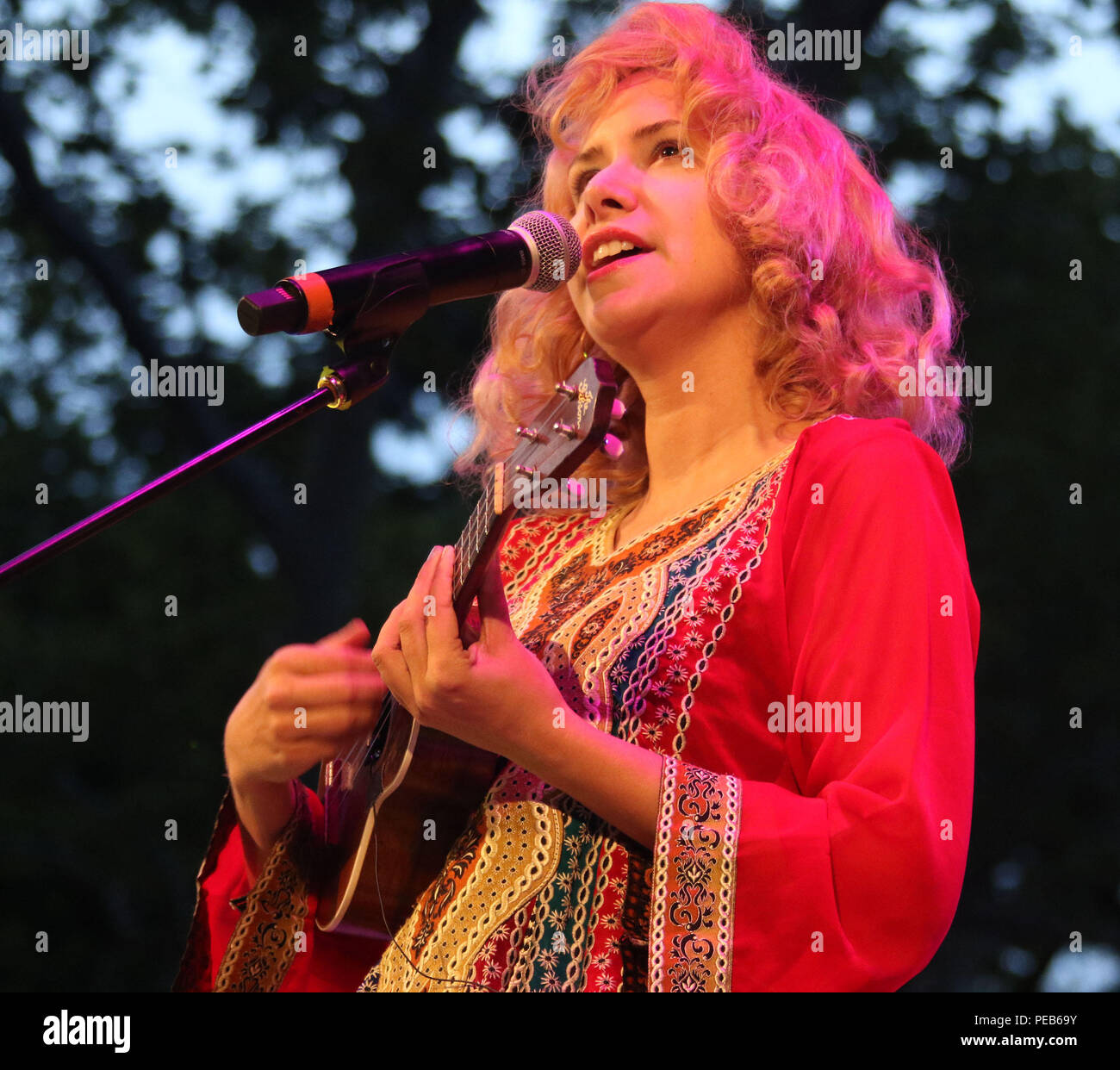 New York City, New York, USA. 12th Aug, 2018. Musician/singer NELLIE ...
