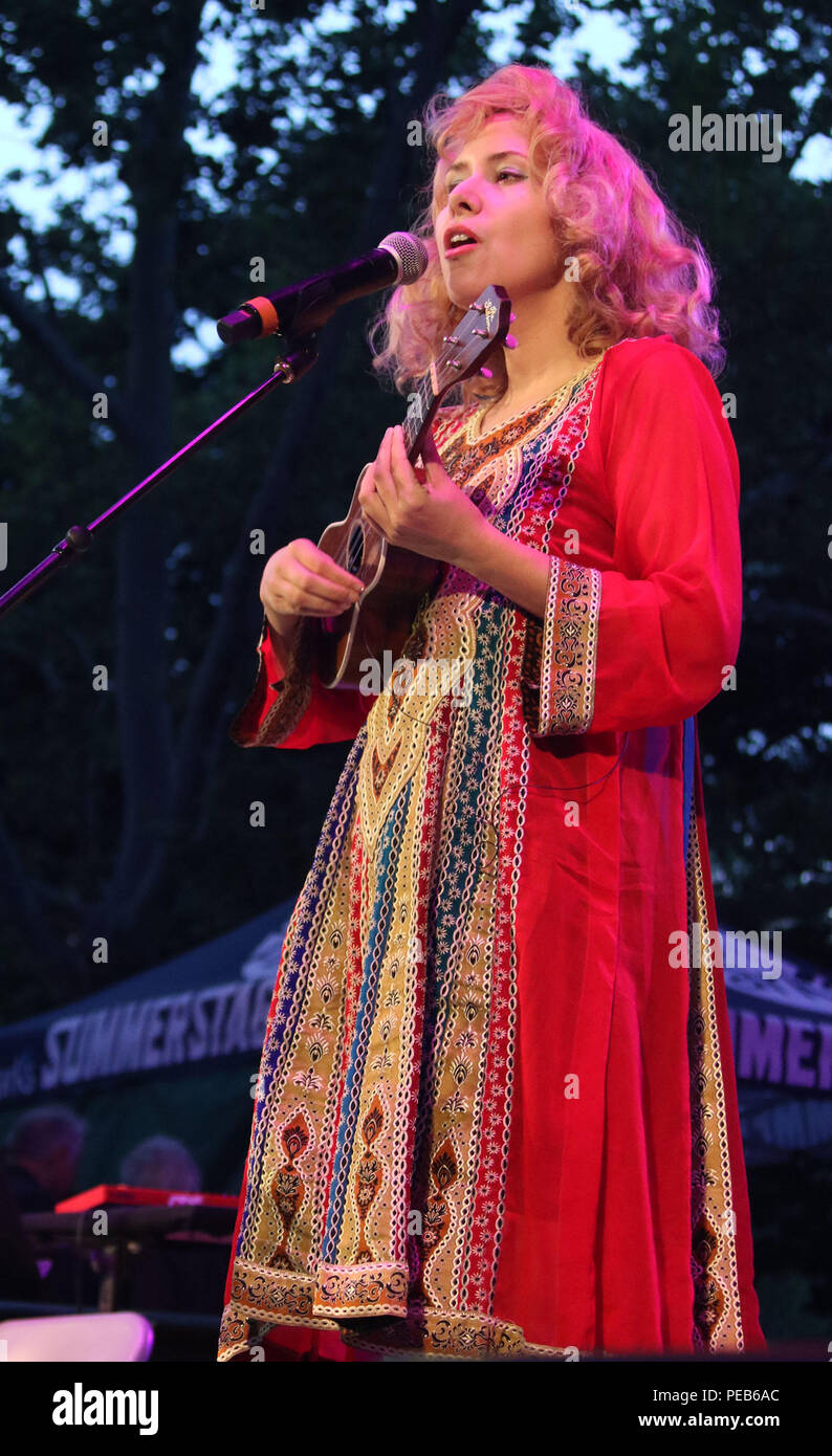 New York City, New York, USA. 12th Aug, 2018. Musician/singer NELLIE ...