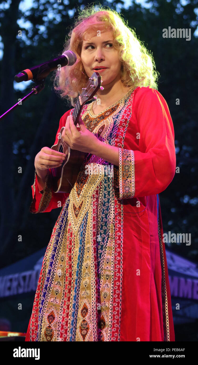 New York City, New York, USA. 12th Aug, 2018. Musician/singer NELLIE ...