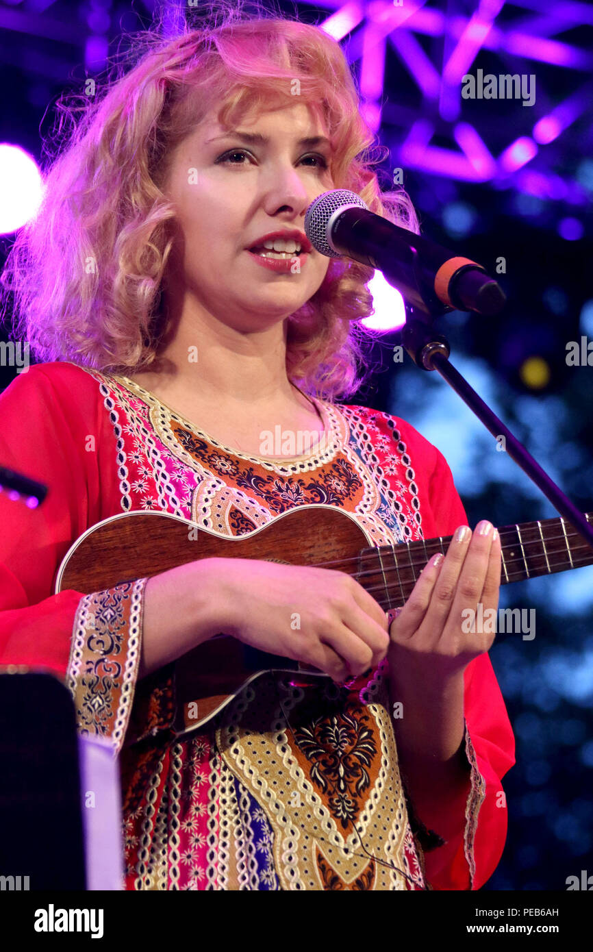 New York City, New York, USA. 12th Aug, 2018. Musician/singer NELLIE ...