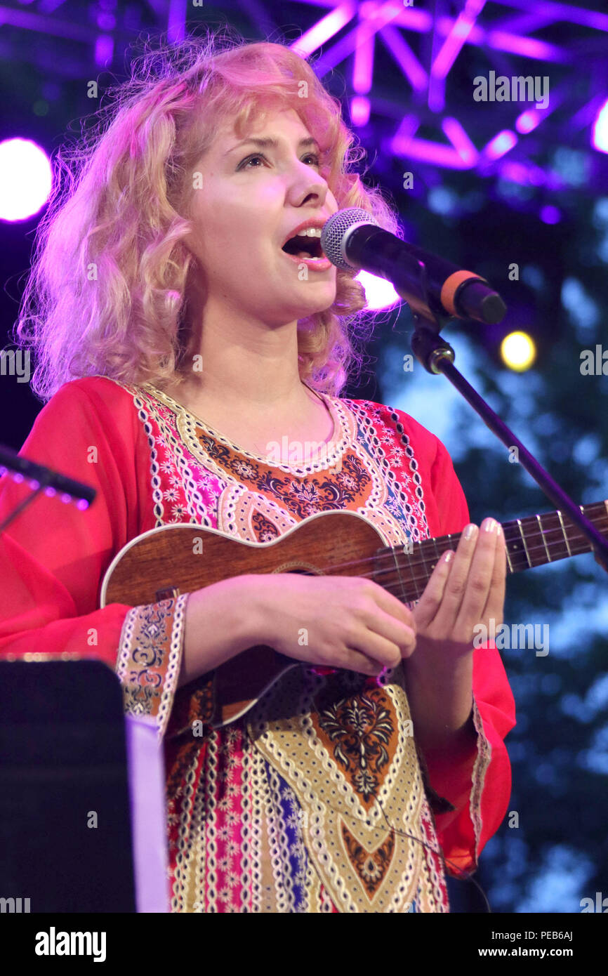 New York City, New York, USA. 12th Aug, 2018. Musician/singer NELLIE ...
