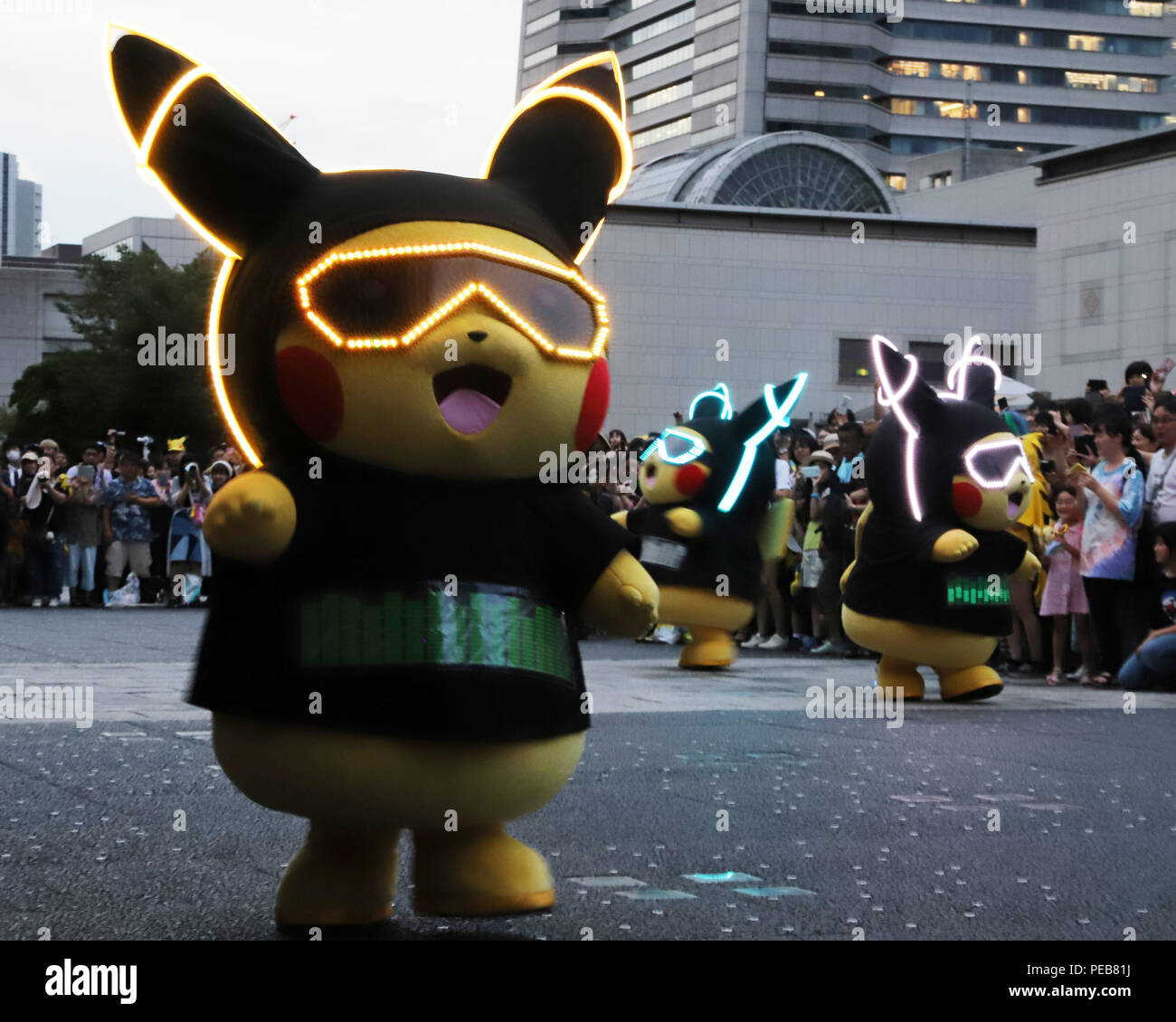 Yokohama, Japan. 13th Aug, 2018. Nintendo's videogame software Pokemon ...