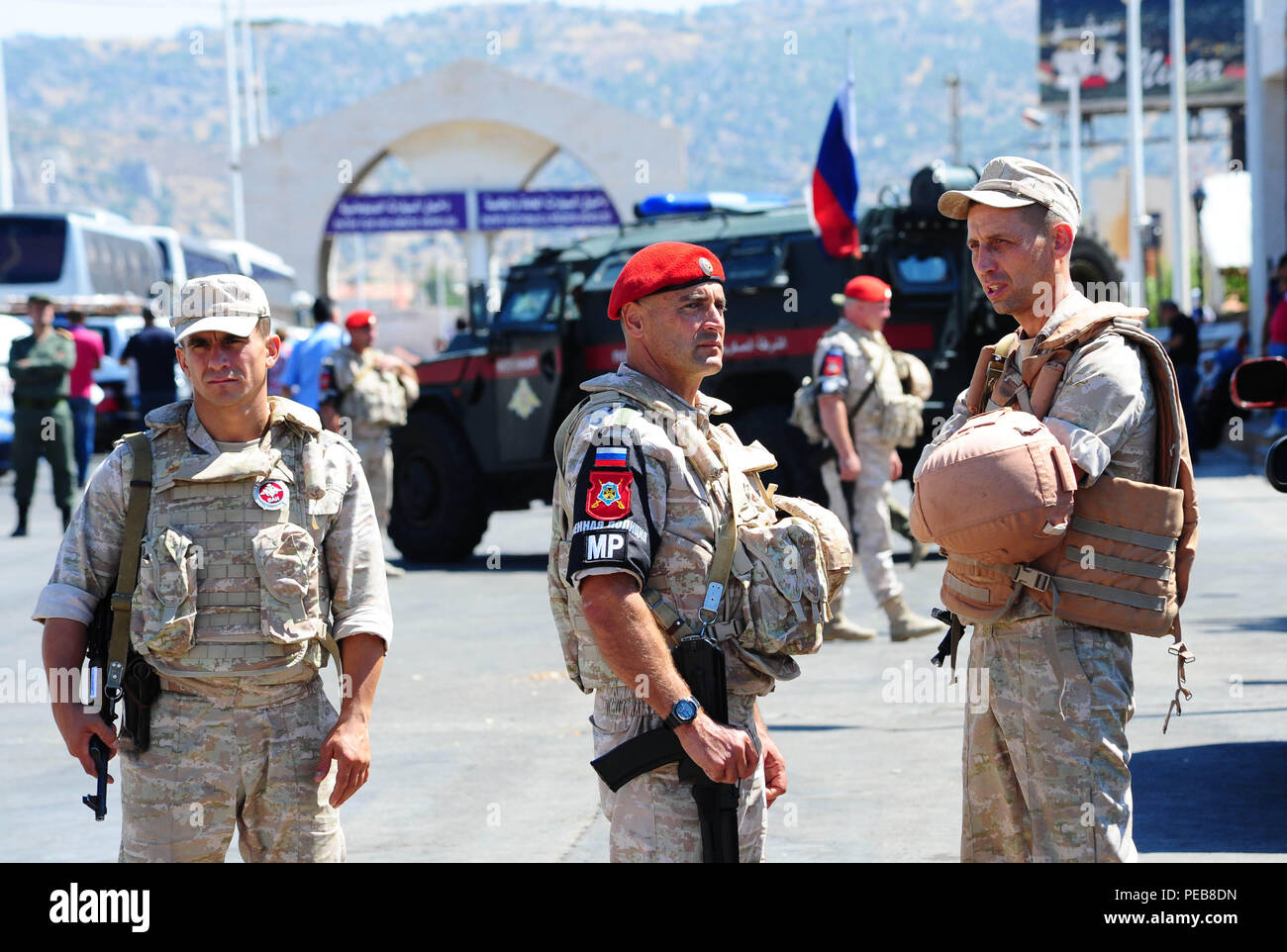 Russian military police officers hi-res stock photography and images ...