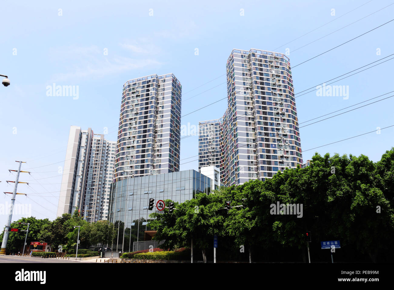 Chongqin, Chongqin, China. 14th Aug, 2018. Chongqing, CHINA-Colorful ...