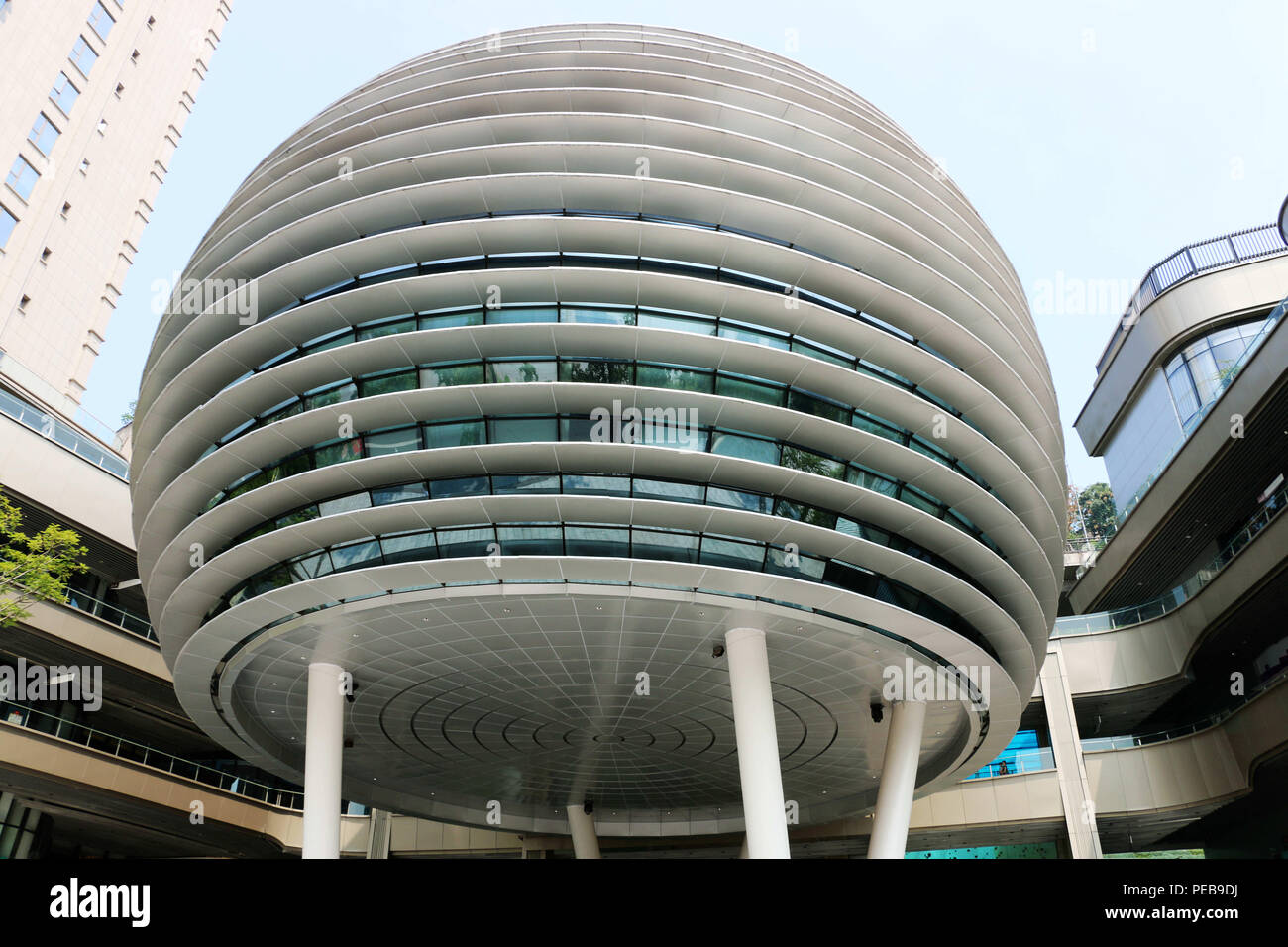 Chongqin, Chongqin, China. 14th Aug, 2018. Chongqing, CHINA-The dome ...