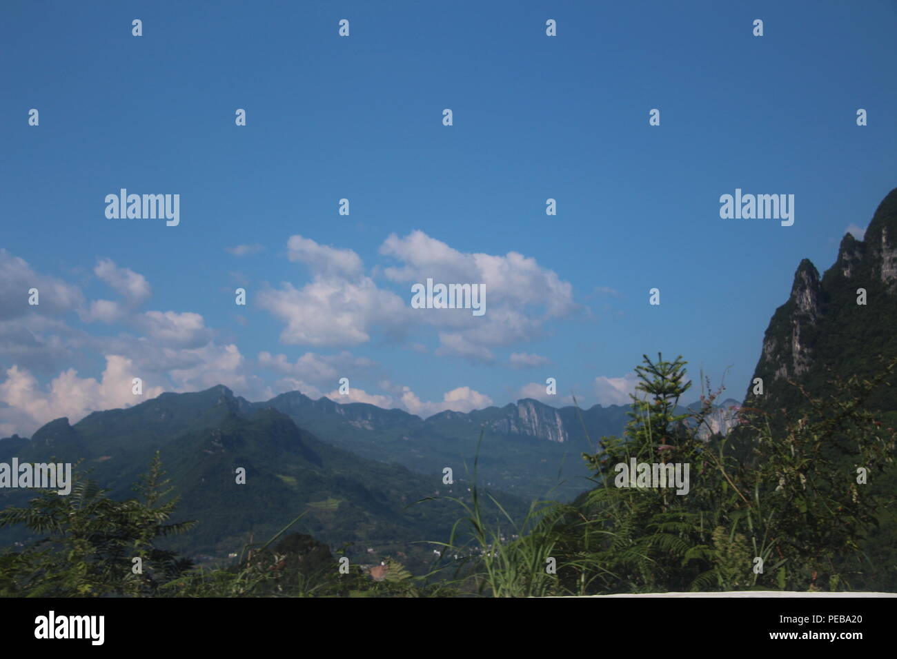 August 14, 2018 - Enshi, Enshi, China - Enshi, CHINA-Scenery of ...