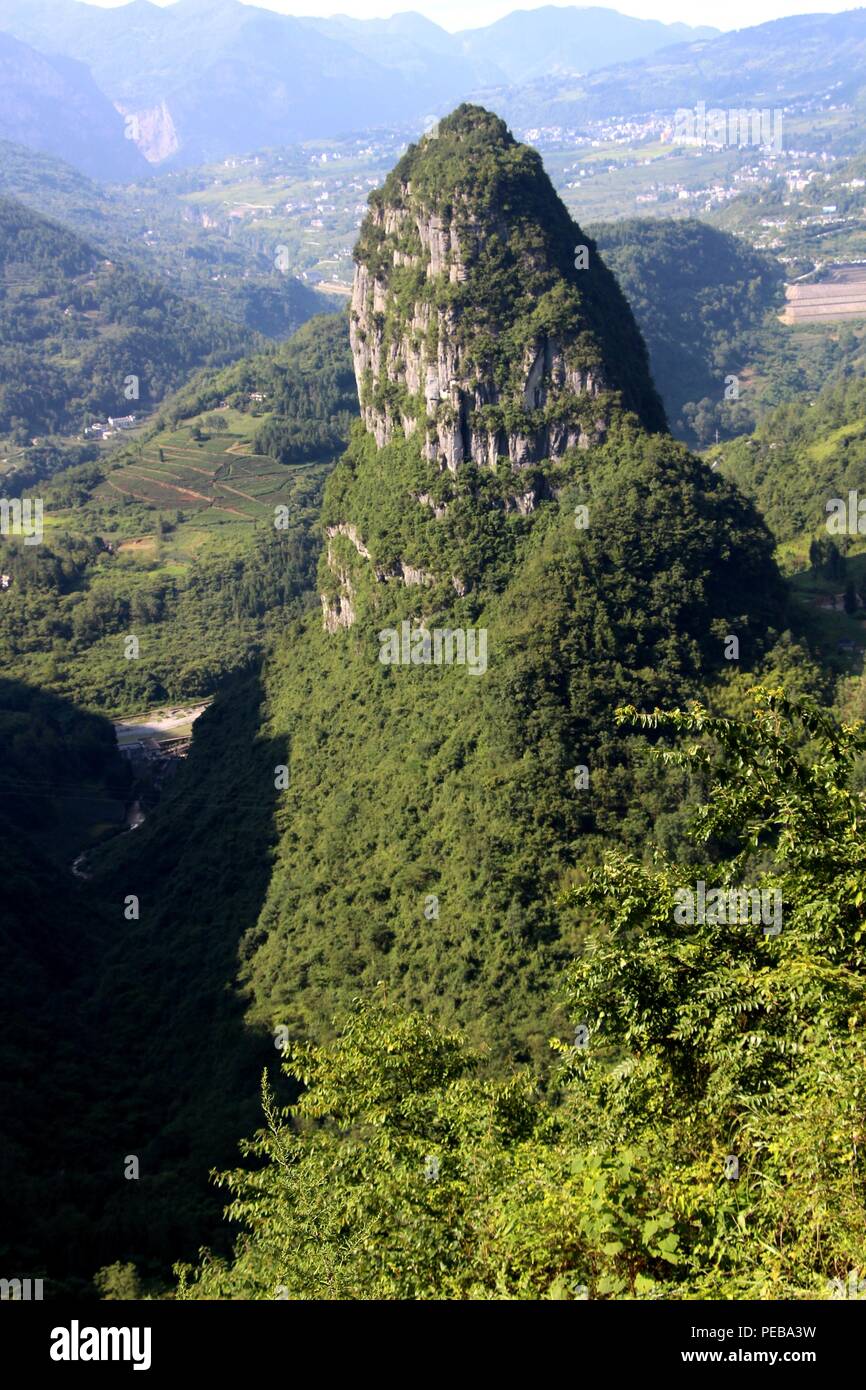 August 14, 2018 - Enshi, Enshi, China - Enshi, CHINA-Scenery of ...