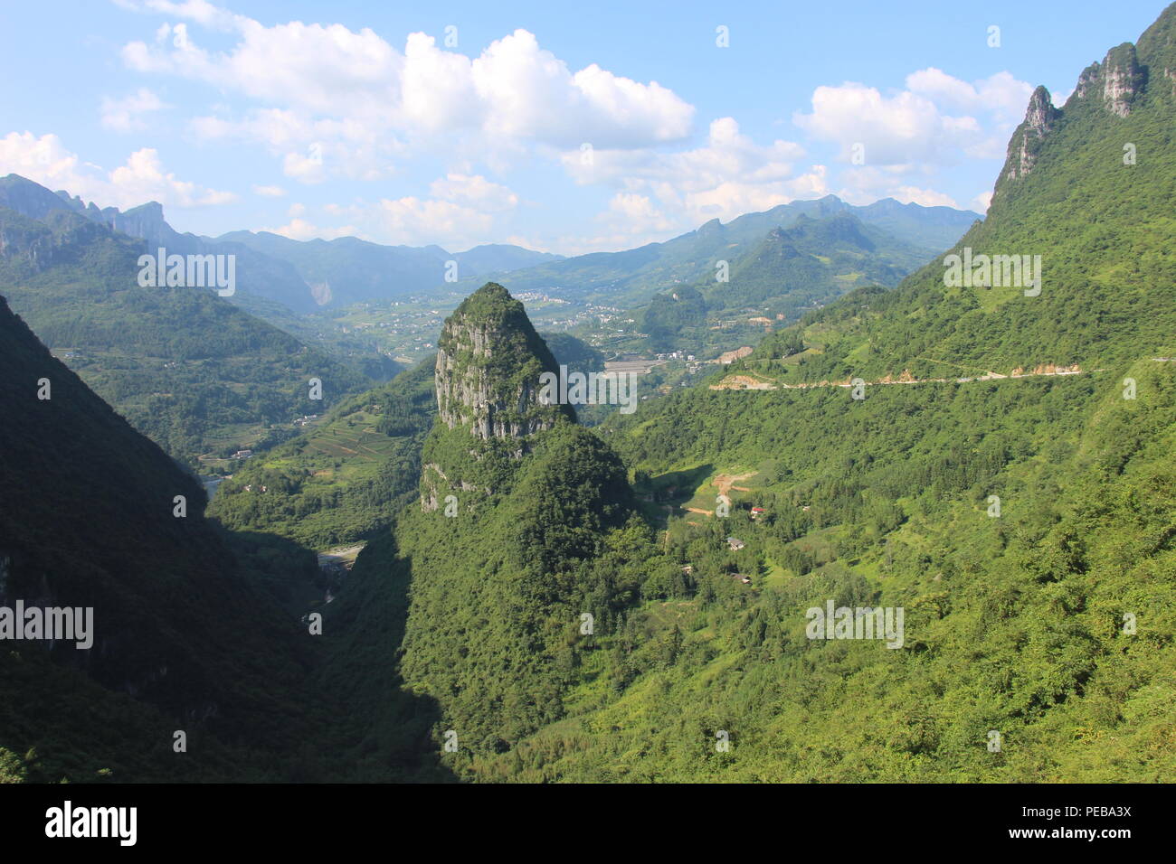 August 14, 2018 - Enshi, Enshi, China - Enshi, CHINA-Scenery of ...