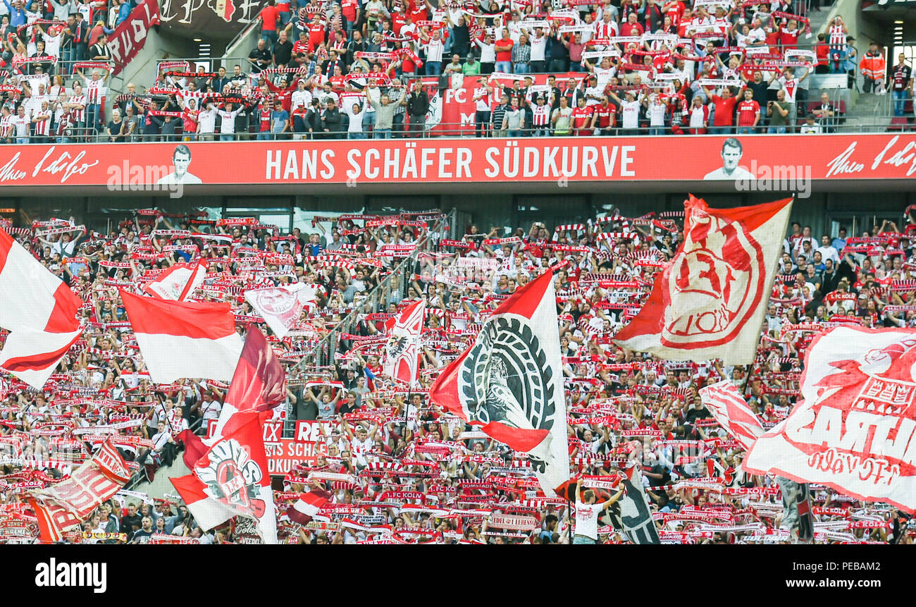 Germany, Cologne. 13th Aug, 2018. Soccer, 2nd Bundesliga, 1st FC ...