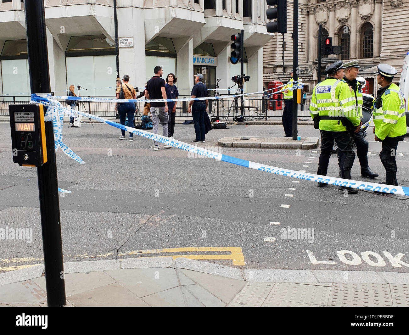 Crime scene barriers hi-res stock photography and images - Alamy