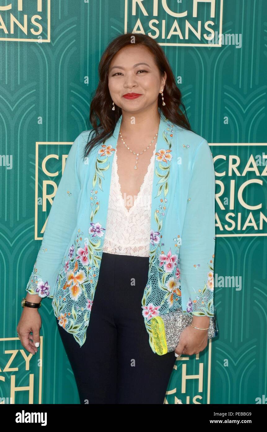 Los Angeles, CA, USA. 7th Aug, 2018. Adele Lim at arrivals for CRAZY ...