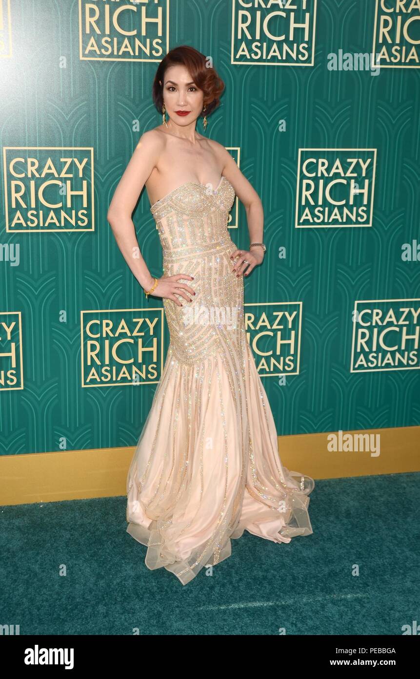 Los Angeles, CA, USA. 7th Aug, 2018. Amy Cheng at arrivals for CRAZY ...