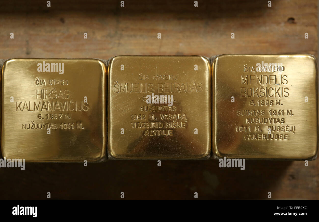 Stolpersteine hi-res stock photography and images - Alamy