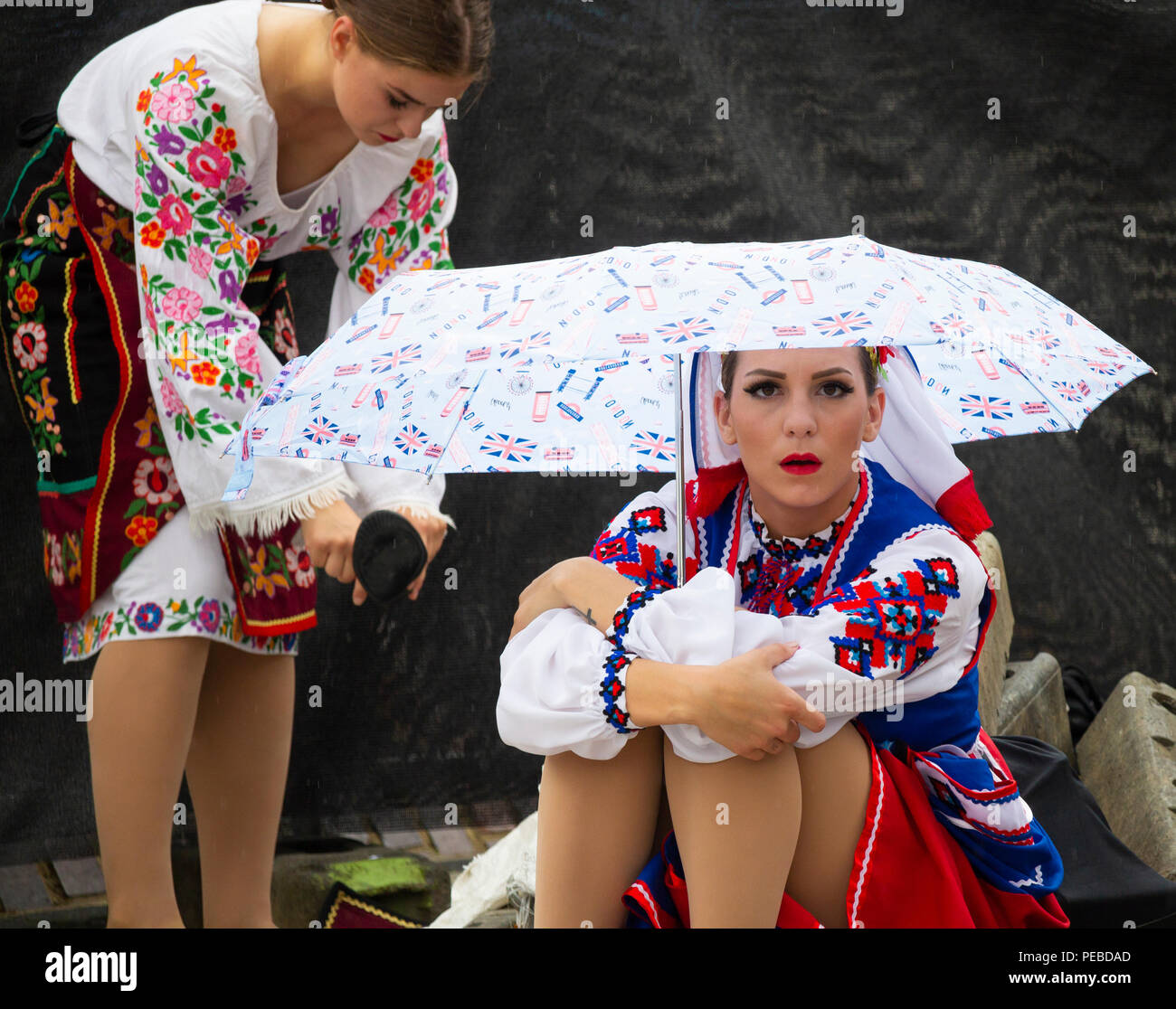 Vohon Ukranian dance ensamble at the Billingham International Folklore Festival of World Dance ...