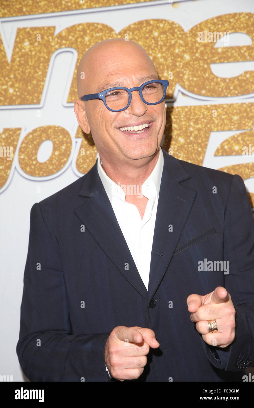 Hollywood, Ca. 14th Aug, 2018. Howie Mandell attends the 'America's Got ...