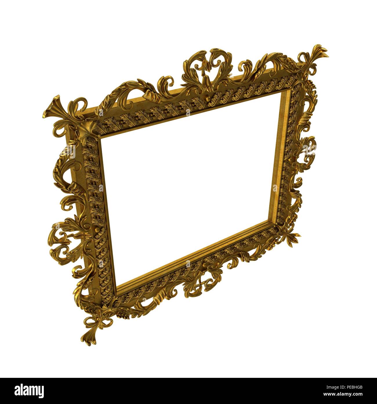 Baroque picture frame hi-res stock photography and images - Alamy