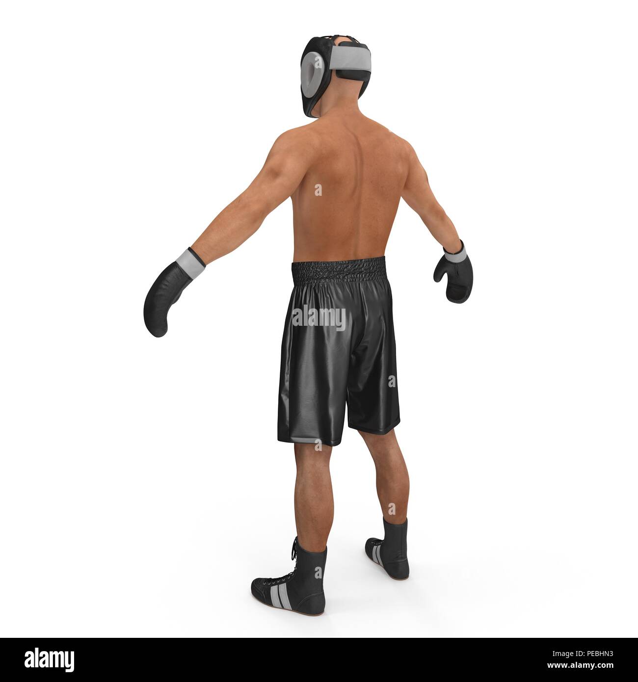 Boxer 3d man hi-res stock photography and images - Alamy