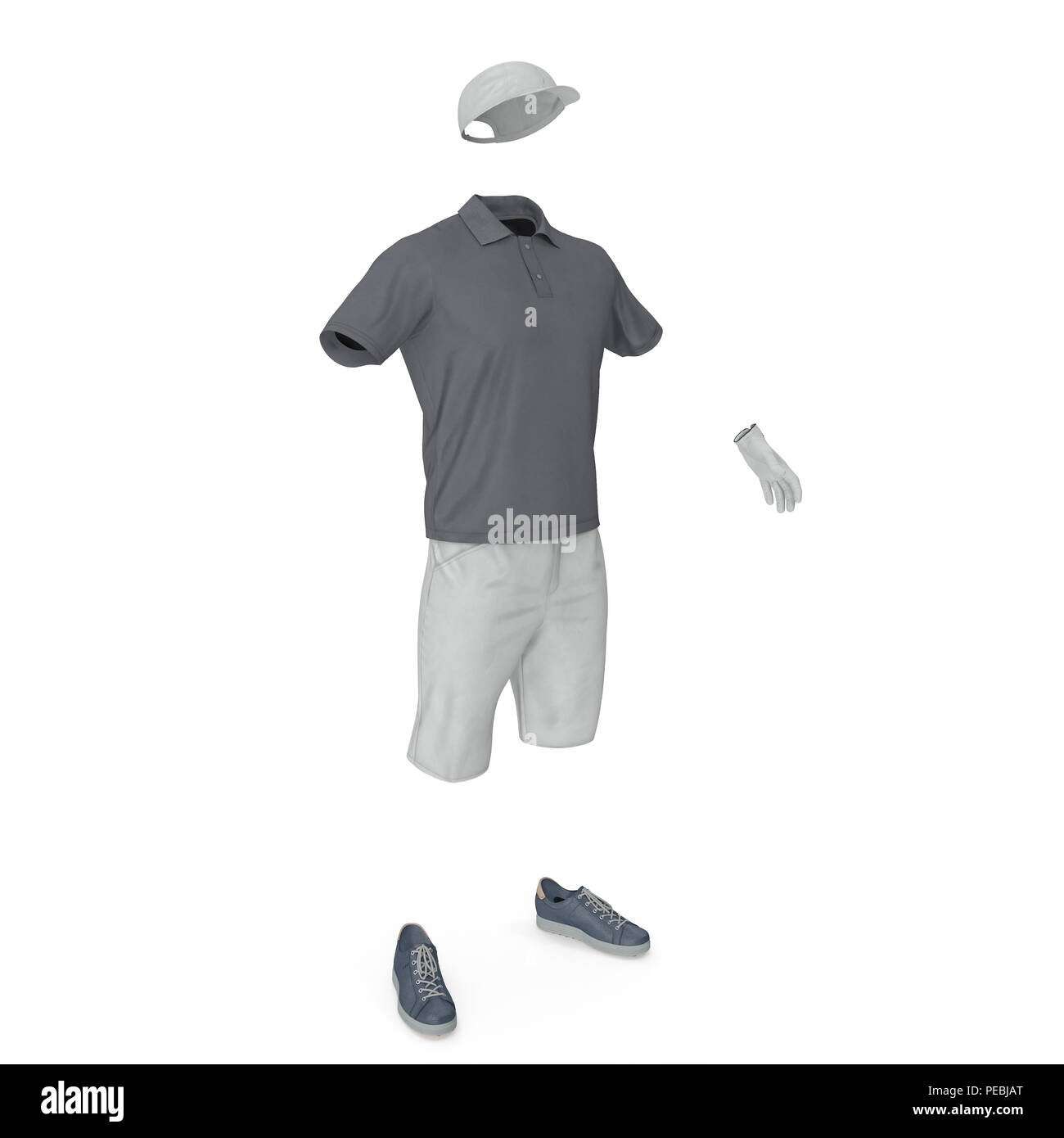 White golf outfit hi-res stock photography and images - Alamy