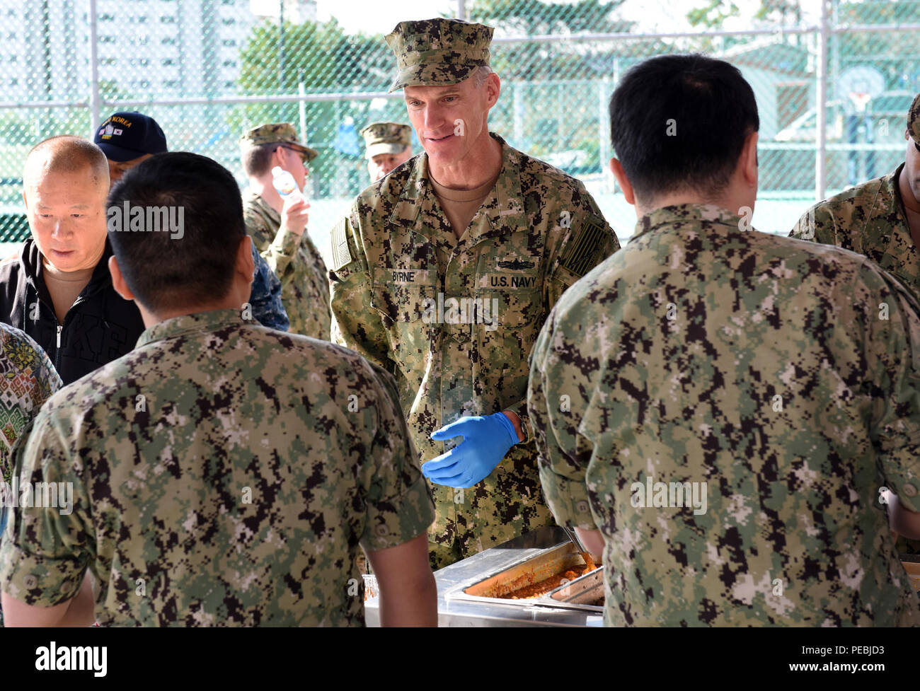 151120-N-WT427-081 CHINHAE, Republic of Korea, (Nov. 20, 2015) Rear Adm ...