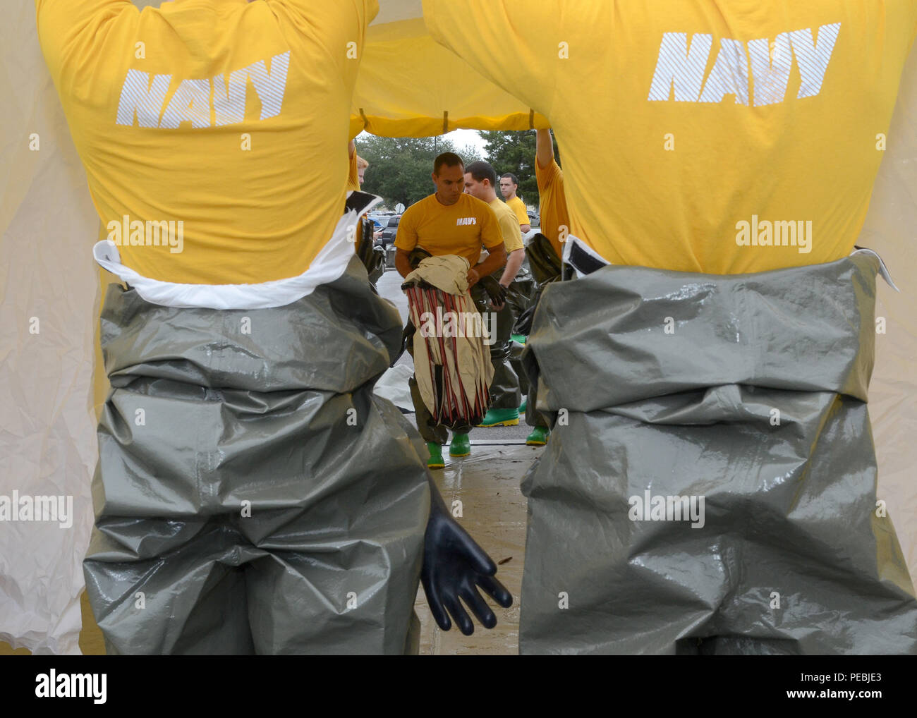 Naval Hospital Jacksonville first receiver operations personnel ...