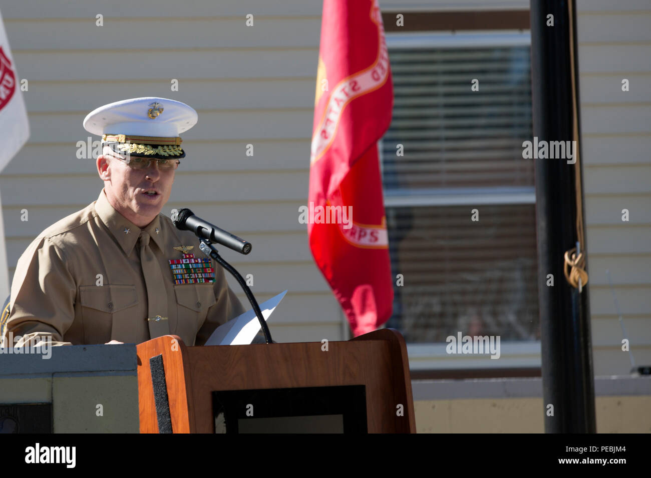 Brig. Gen. Thomas Weidley, commanding general, Marine Corps ...