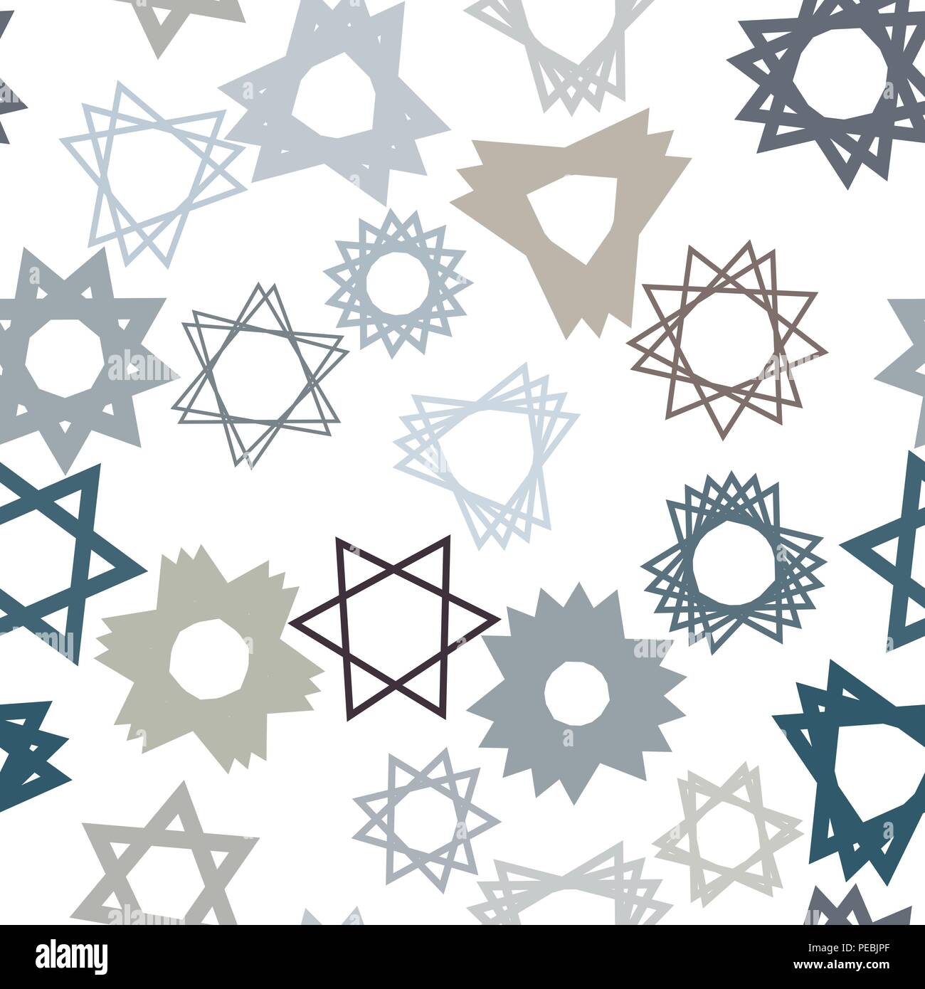 Seamless abstract conceptual geometric star pattern. Good for web page ...