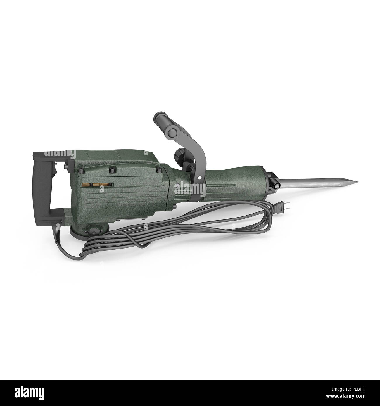 Jackhammer 3d Cut Out Stock Images & Pictures - Alamy