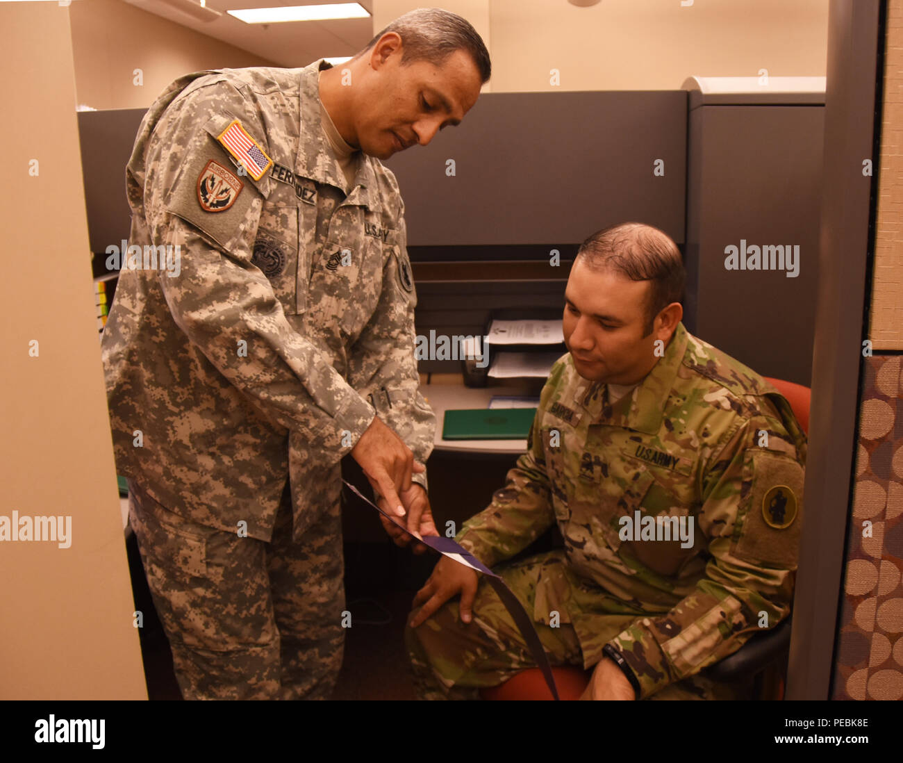 Former drill sergeant Master Sgt. Tomas Fernandez, human resources ...